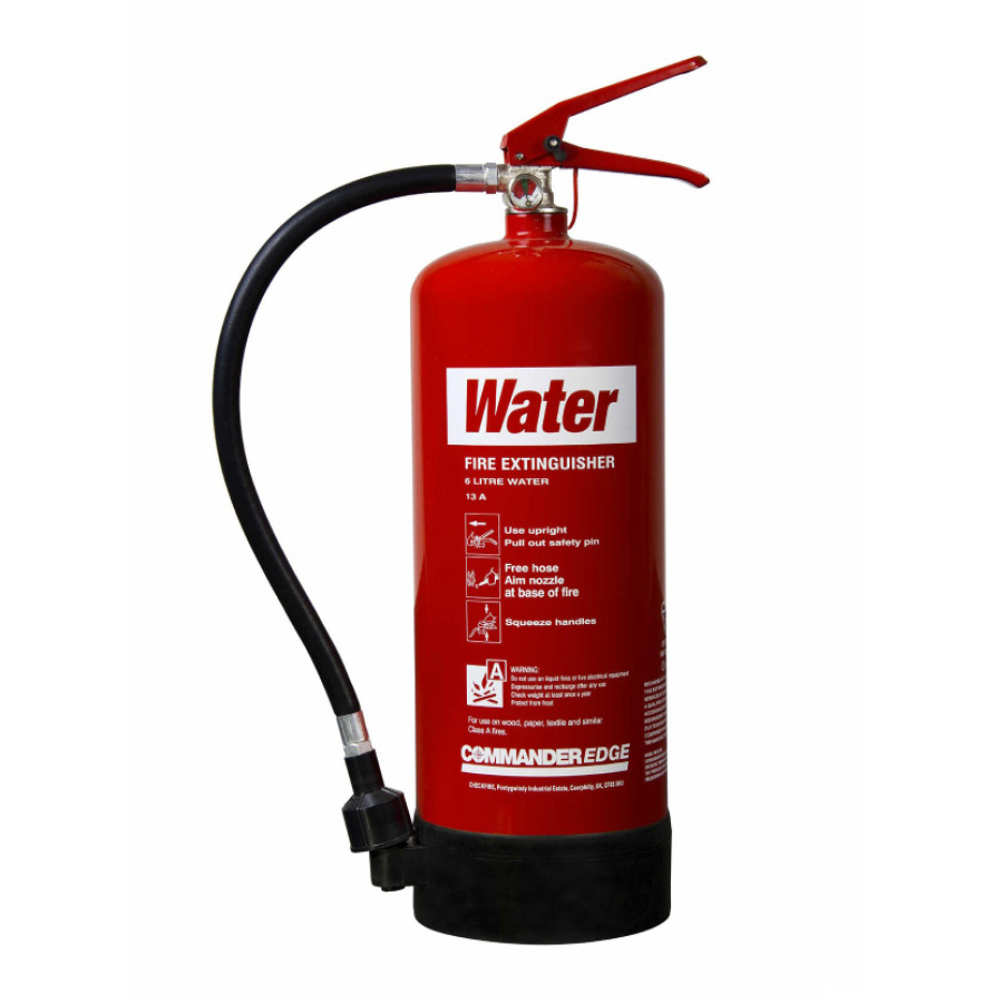 Water 6L Fire Extinguisher GFE03 - Powerline