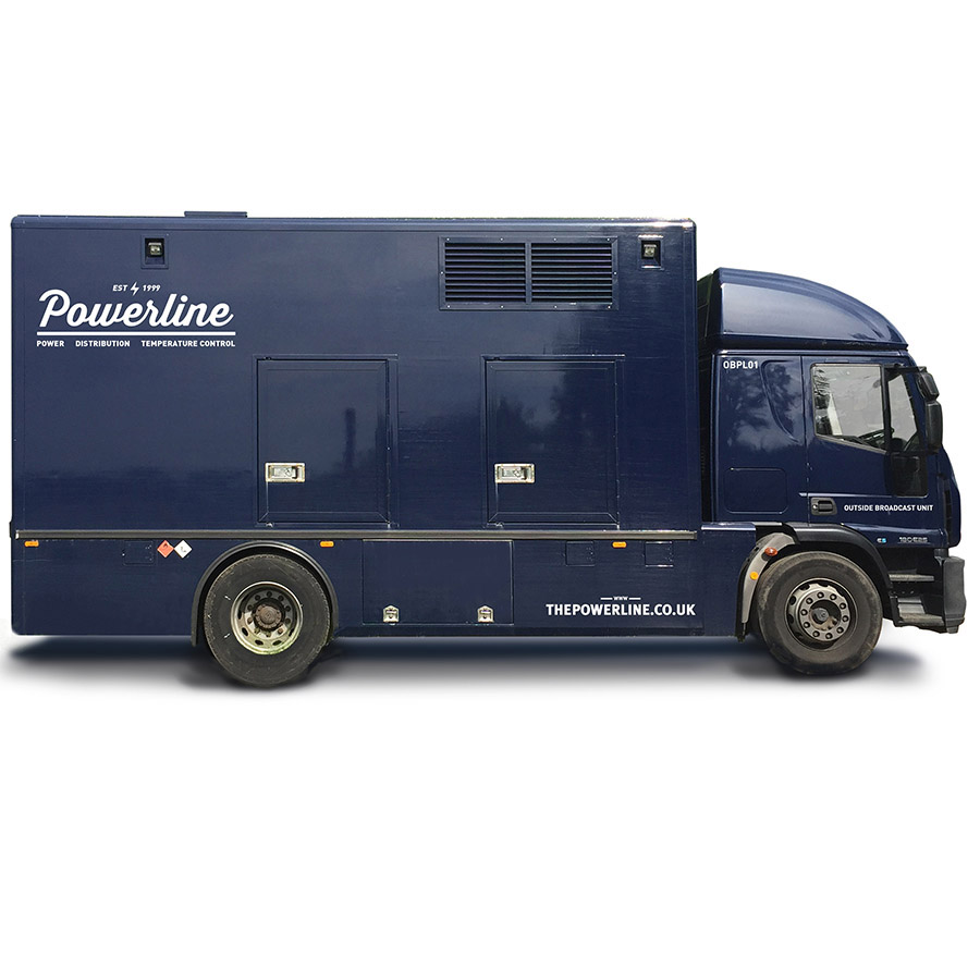200 kVA Generator Truck GS200OB - Powerline