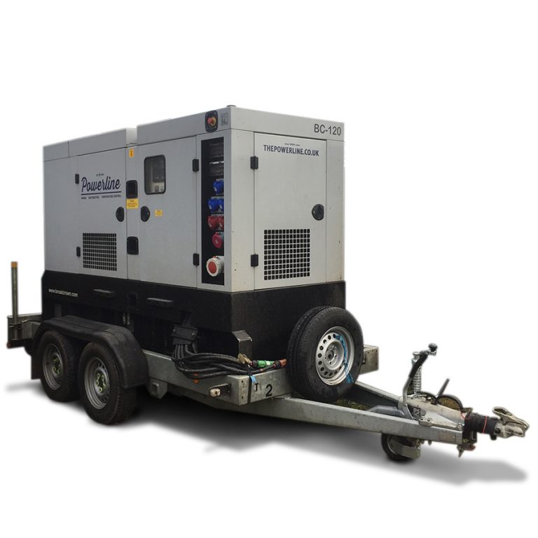 120kVA Road Tow Generator GS120RT - Powerline