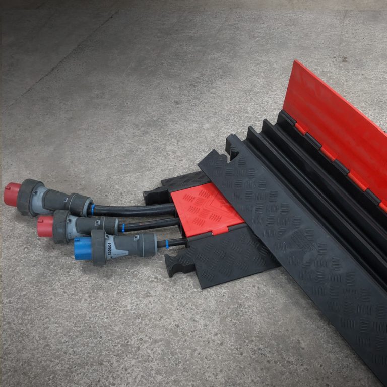 Heavy Duty 3 Channel Cable Ramp (Guard Dog) CRGD3 - Powerline