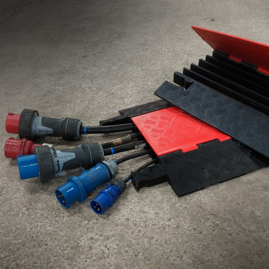 Standard 5 Channel Cable Ramp (Guard Dog) CRGD5 - Powerline